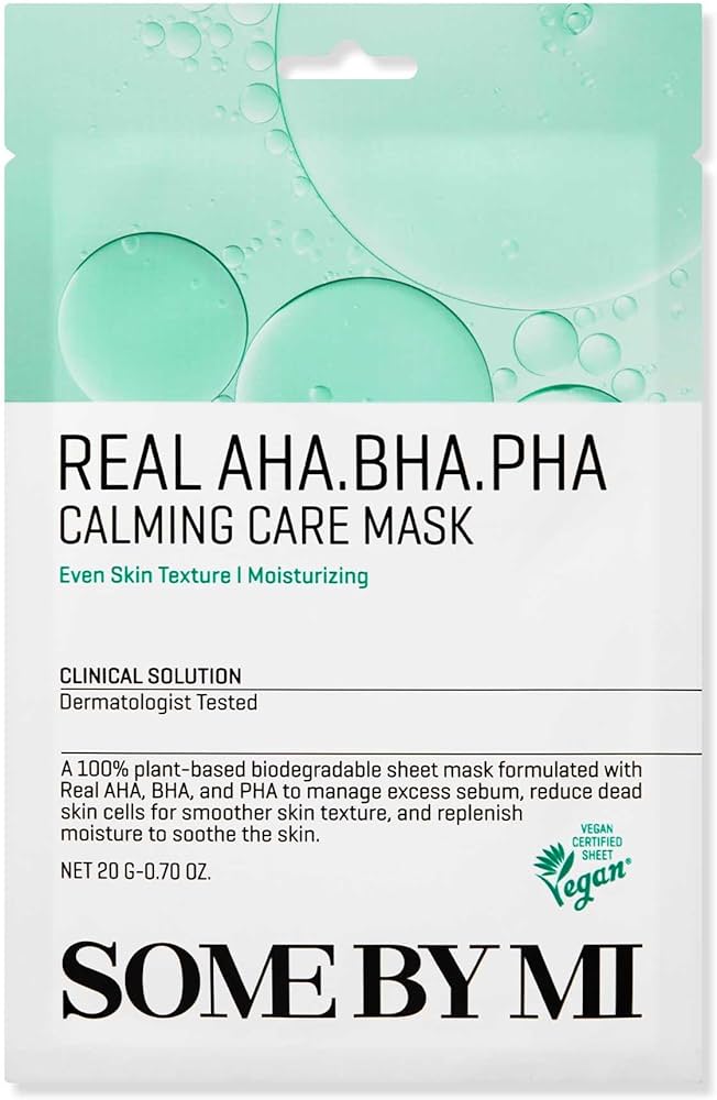 SOME BY MI - Real Care Mask [ AHA BHA PHA Calming] | IM AEGYO